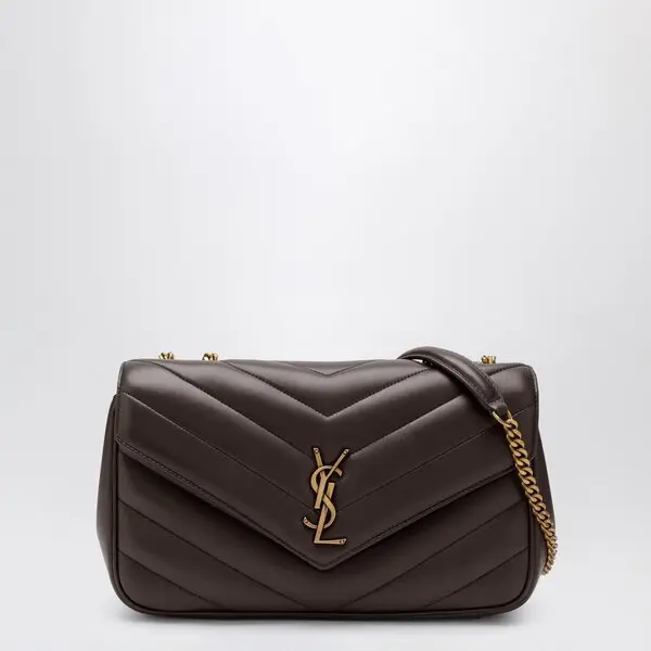 Saint Laurent Medium Loulou Urban Leather Bag - Grey