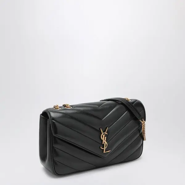 Saint Laurent Loulou Shoulder Bag - Black
