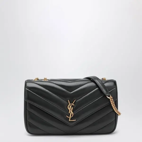 Saint Laurent Loulou Shoulder Bag - Black