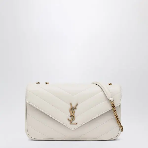 Saint Laurent Medium Loulou Bag - Beige