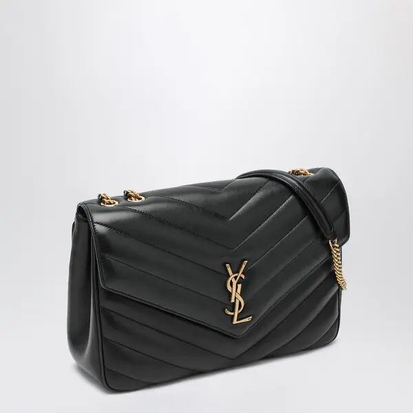 Saint Laurent Loulou Large Bag - Black