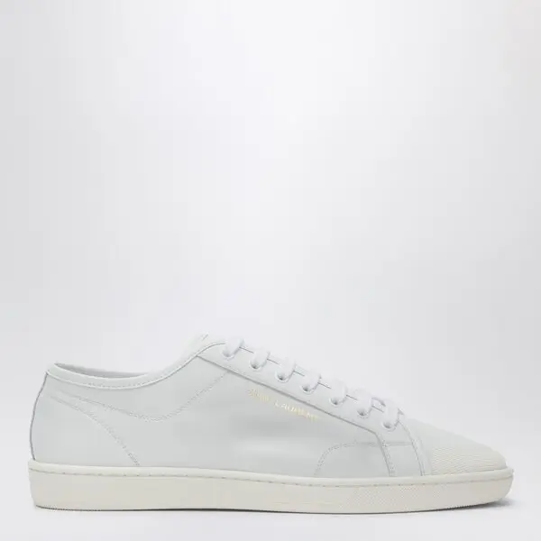 Saint Laurent Leather Sneakers Gym - White