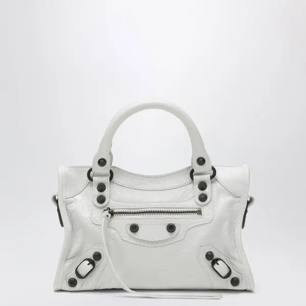 Balenciaga Le City Mini Tote Bag - White