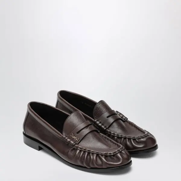 Saint Laurent Le Loafer Leather Loafers