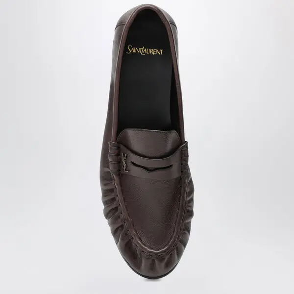 Saint Laurent Le Loafer Leather Loafers