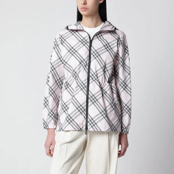 Burberry Whitstable Check Lightweight Jacket - Pink