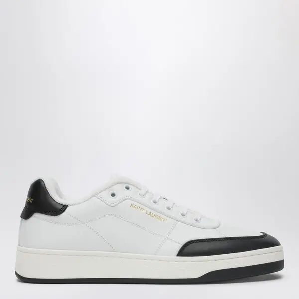 Saint Laurent Low Sl/61 /white Sneakers - Black