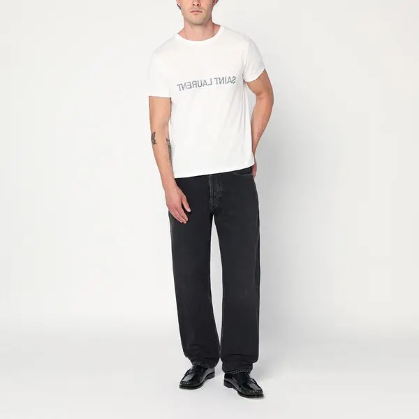 Saint Laurent Mick Jeans In Denim