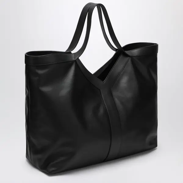 Saint Laurent Maxi Y Tote Bag - Black