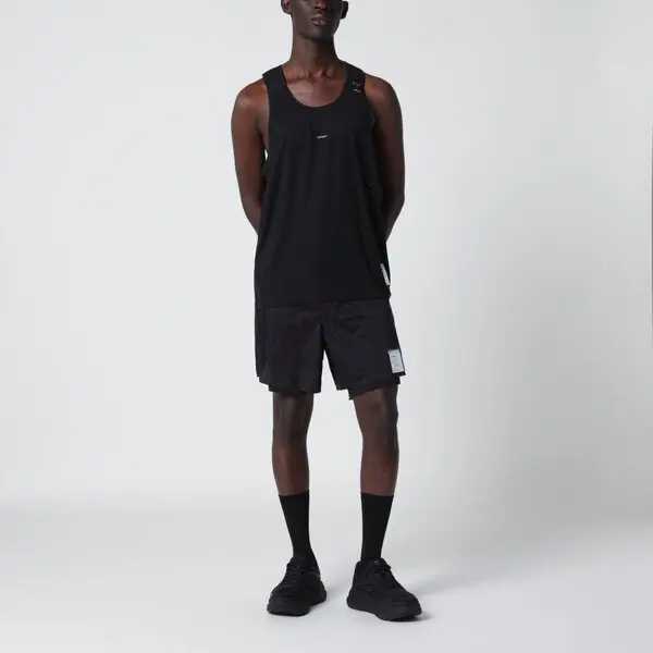 Satisfy Breathable Space-o Tank Top - Black