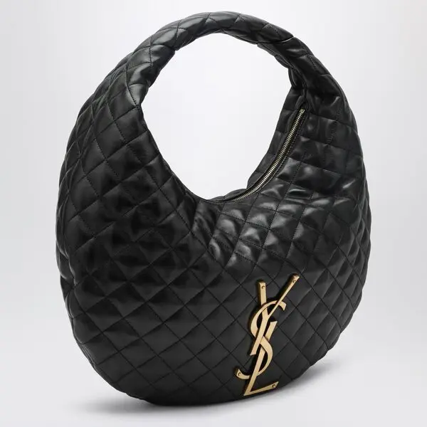 Saint Laurent Quilted Icare Hobo Bag