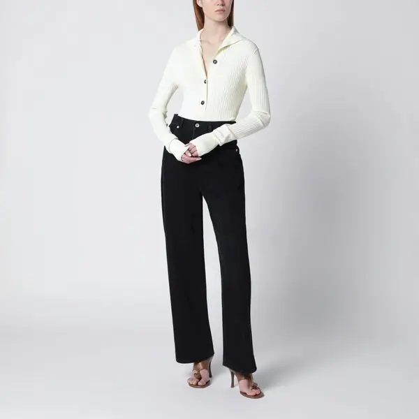 Bottega Veneta Wide-leg High-waisted Jeans