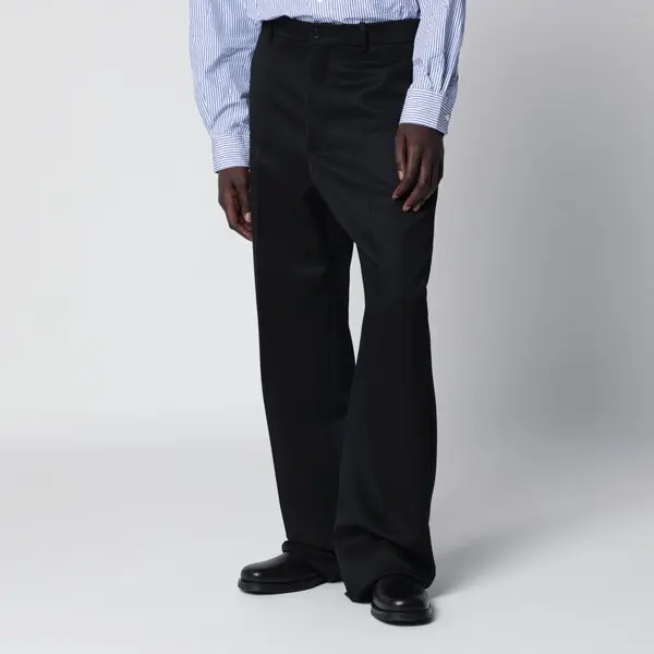 Balenciaga Too Far Tailored Trousers - Black