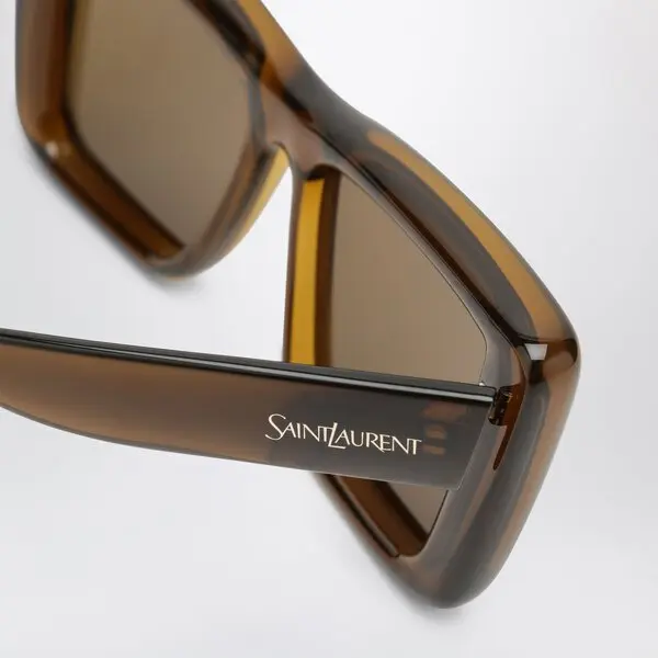 Saint Laurent Sl 900 Howl Square Sunglasses - Green