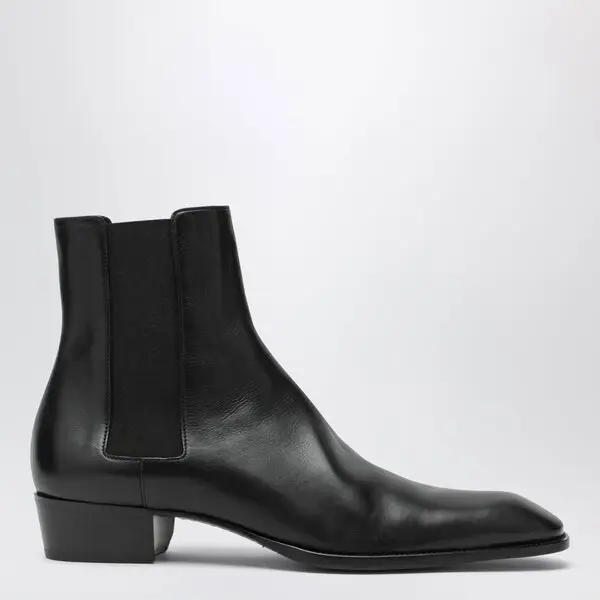 Saint Laurent Stanton Chelsea Boots - Black