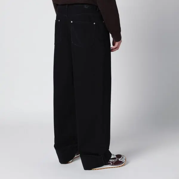 Bottega Veneta Faded Turn-up Jeans