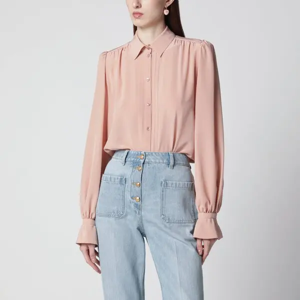 Valentino Garavani Silk Shirt - Pink