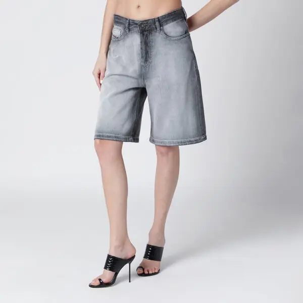 DIESEL® Denim Bermuda Shorts - Black