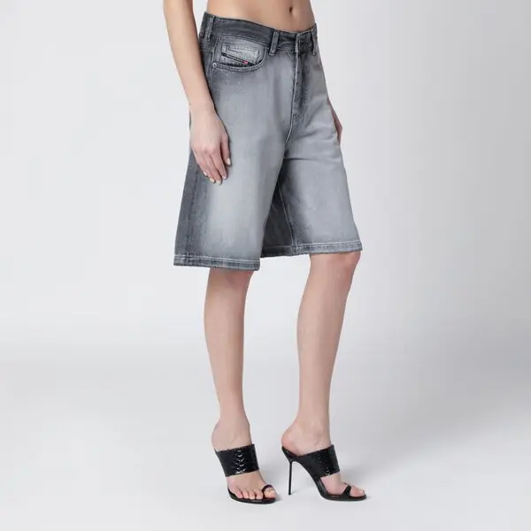 DIESEL® Denim Bermuda Shorts - Black