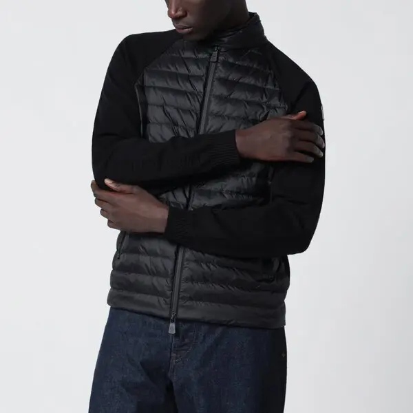 Moncler Day-namic Padded Cardigan - Black