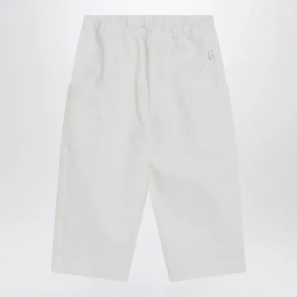 TEDDY & MINOU Milky Cotton Trousers - White