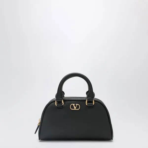 Valentino Garavani Vlogo Signature Mini Duffle Bag - Black