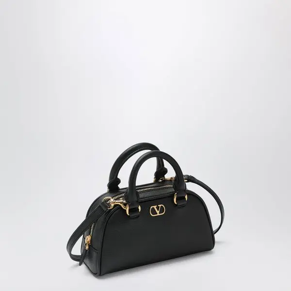 Valentino Garavani Vlogo Signature Mini Duffle Bag - Black