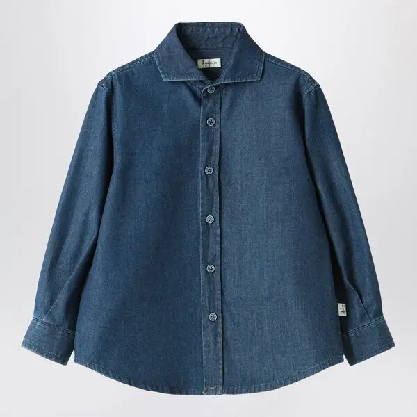 IL GUFO Denim Shirt - Blue