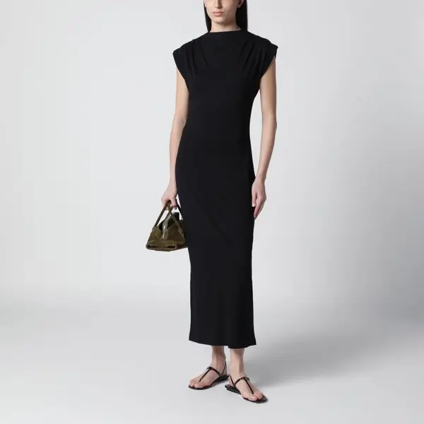 ANINE BING Alix Cotton-blend Dress