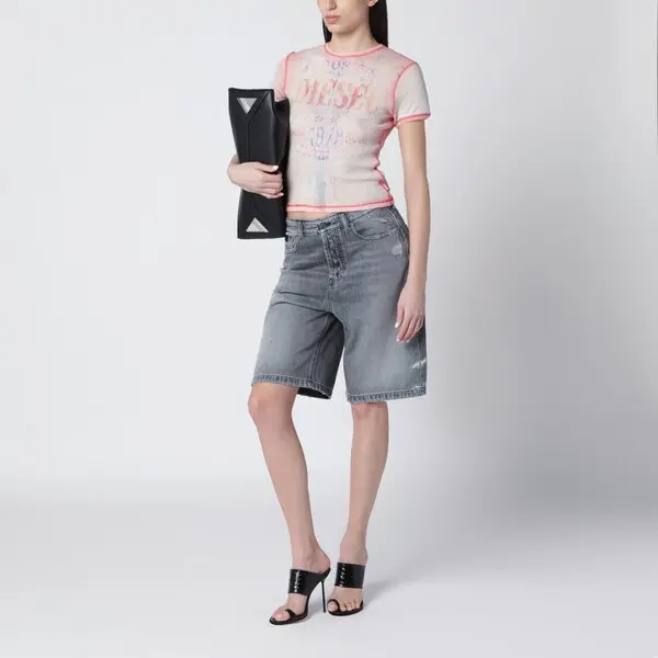 DIESEL® De-sire Denim Bermuda Shorts