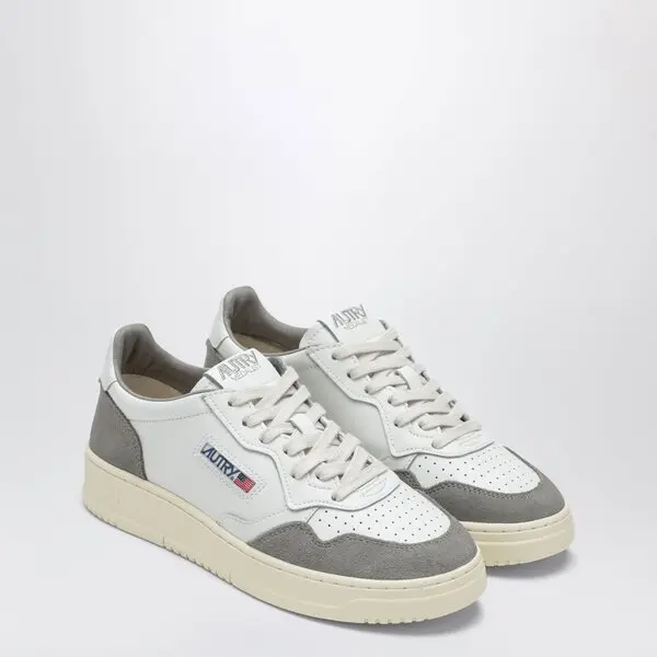 AUTRY Medalist Low Sneakers In Leather And Suede - White