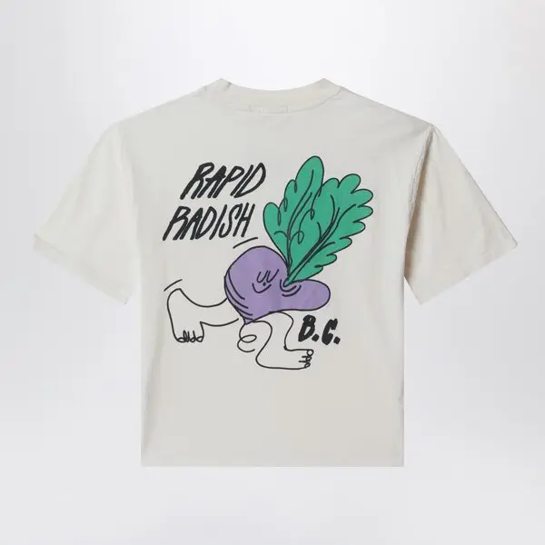 BOBO CHOSES Rapid Radish Oversized T-shirt - White