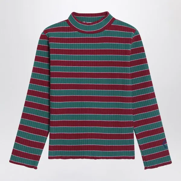 BOBO CHOSES Ribbed Striped Cotton Sweater - Multicolor