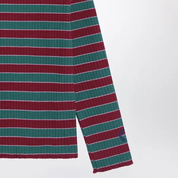 BOBO CHOSES Ribbed Striped Cotton Sweater