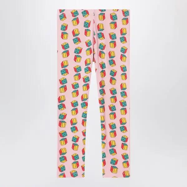 BOBO CHOSES Leggings With Dice Print - Pink