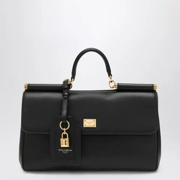 Dolce & Gabbana Handbag My Sicily In Leather - Black