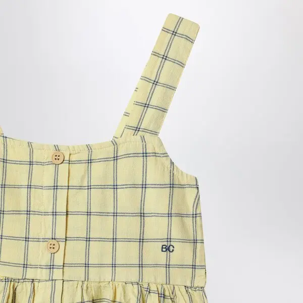 BOBO CHOSES Dress With Check Pattern - Yellow