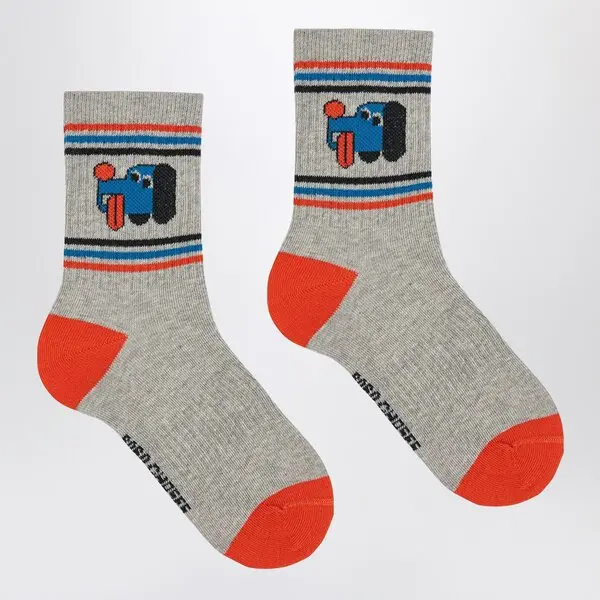 BOBO CHOSES Doggy Mate Socks - Grey