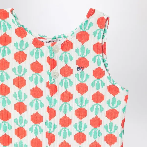 BOBO CHOSES Sleeveless Romper With Hat
