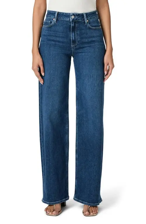 Paige Anessa Wide Leg Jeans - Venetian Breeze