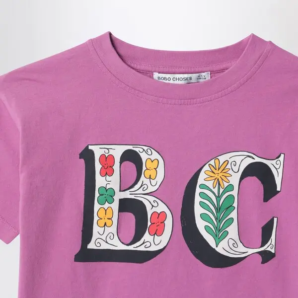 BOBO CHOSES Spring Letters T-shirt