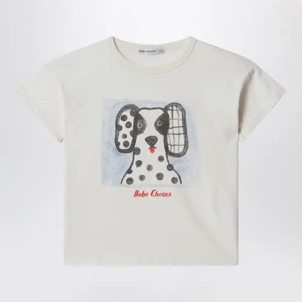 BOBO CHOSES Van Dog T-shirt - White