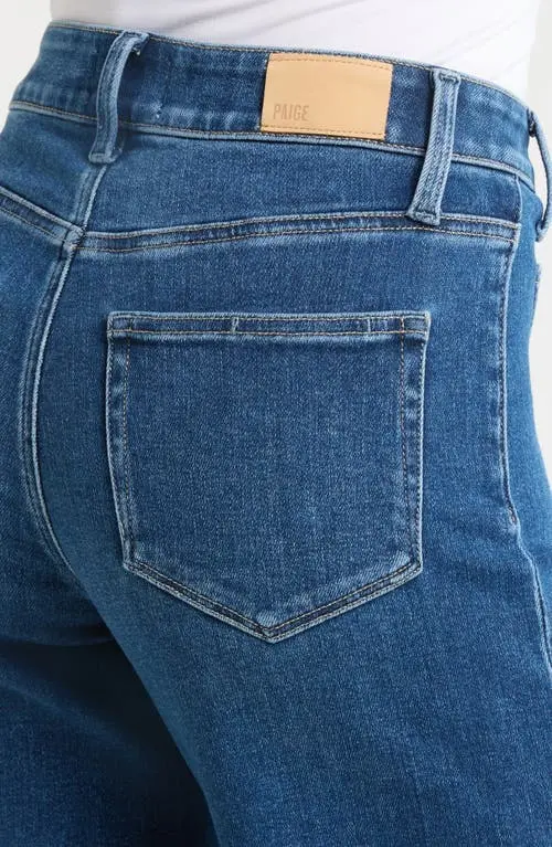 Paige Anessa Pocket Wide-leg Jeans - Crosswind