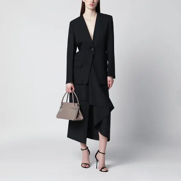Givenchy Pinch Medium Leather Bag - Grey