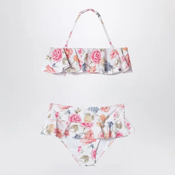 Chloé Pink Bikini With Floral Print - Multicolor
