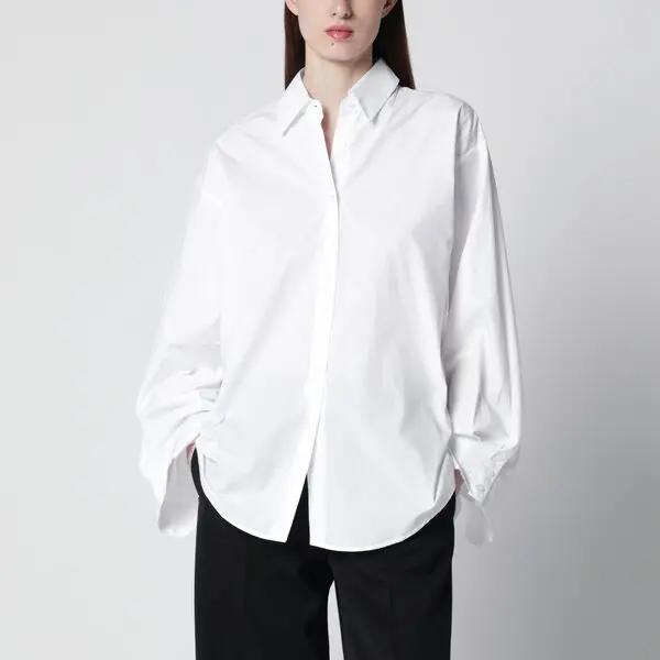 THE FRANKIE SHOP Tila Organic Cotton Shirt - White