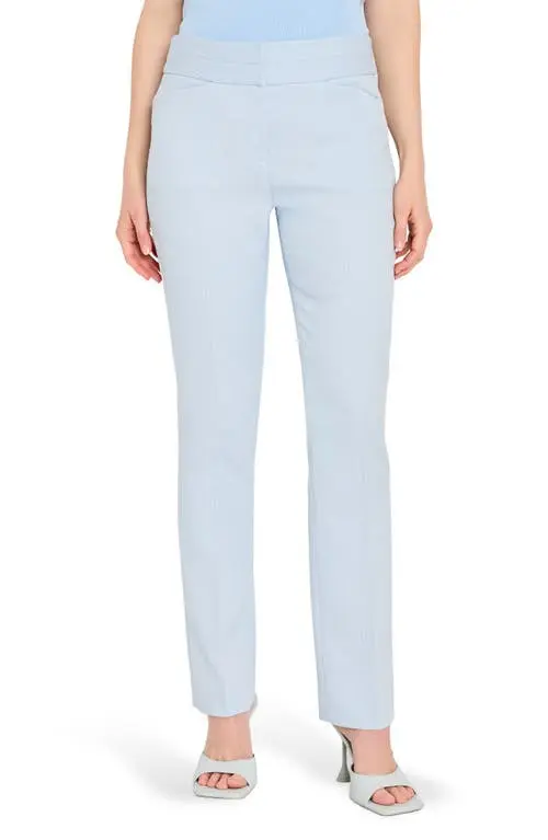 TAHARI ASL Bell Bottom Pants - Ice Blue