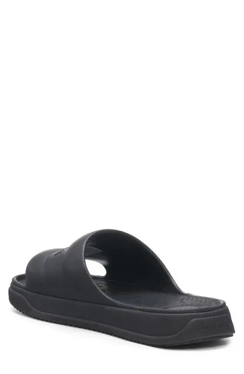 Moncler Logo Slide Sandal - Black