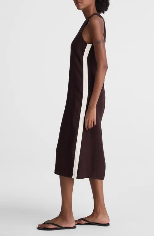 Madewell Sleeveless Linen Maxi Dress
