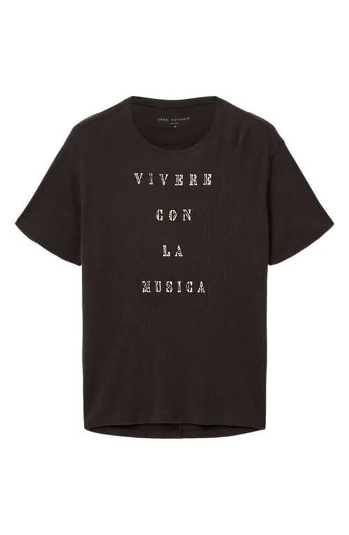 John Varvatos Graphic Crewneck T-shirt